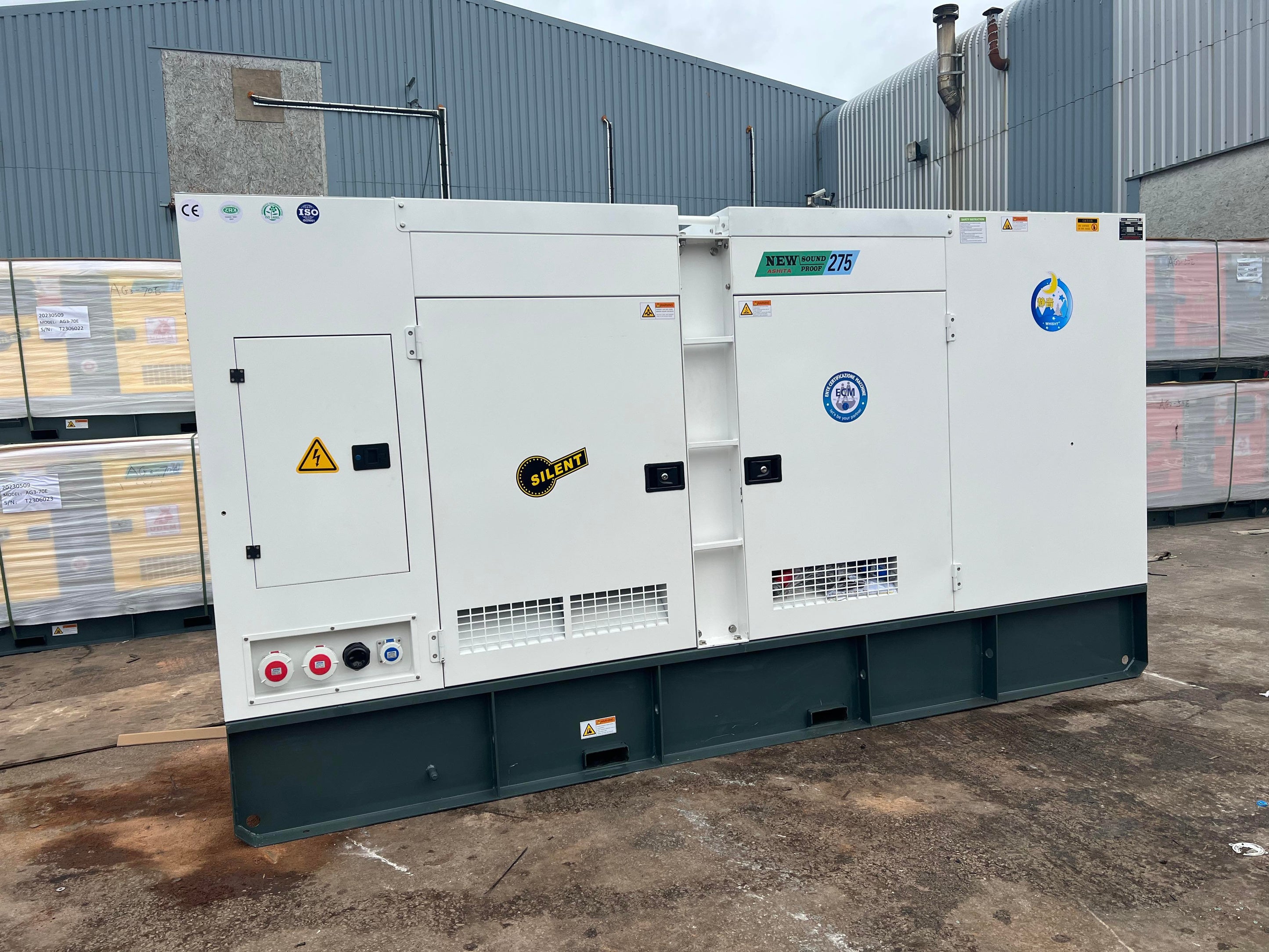 275 kVA Silent Diesel Generator for Sale – Affordable Ashita Generators