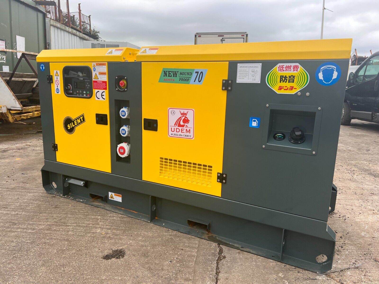 70 kVA Silent Diesel Generator For Sale | AG3-70E – Affordable Ashita ...